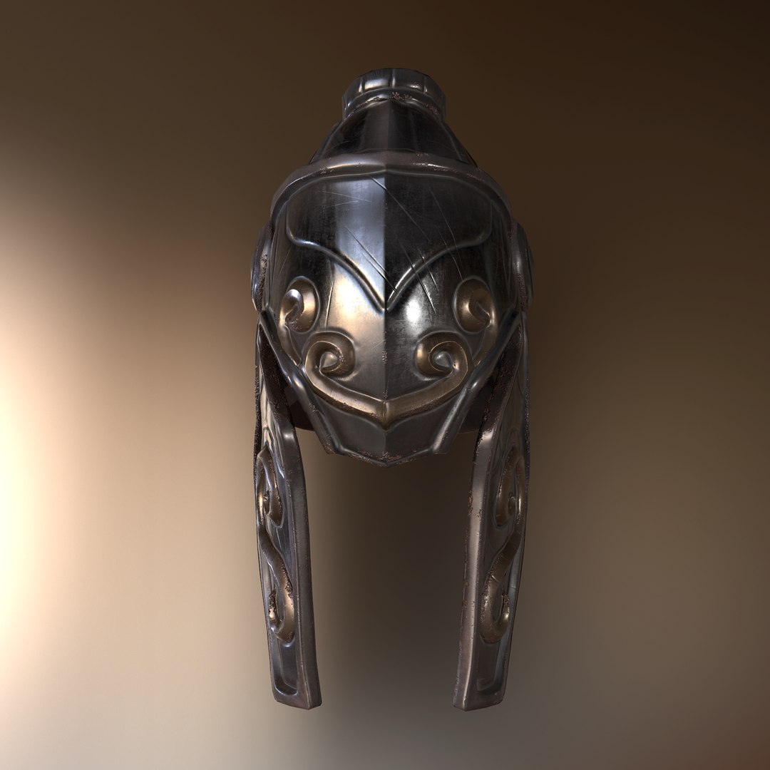 3D knight helmet model - TurboSquid 1447445