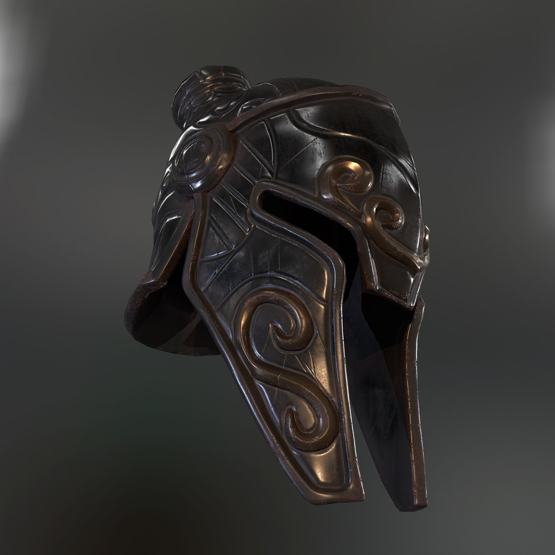 3D knight helmet model - TurboSquid 1447445