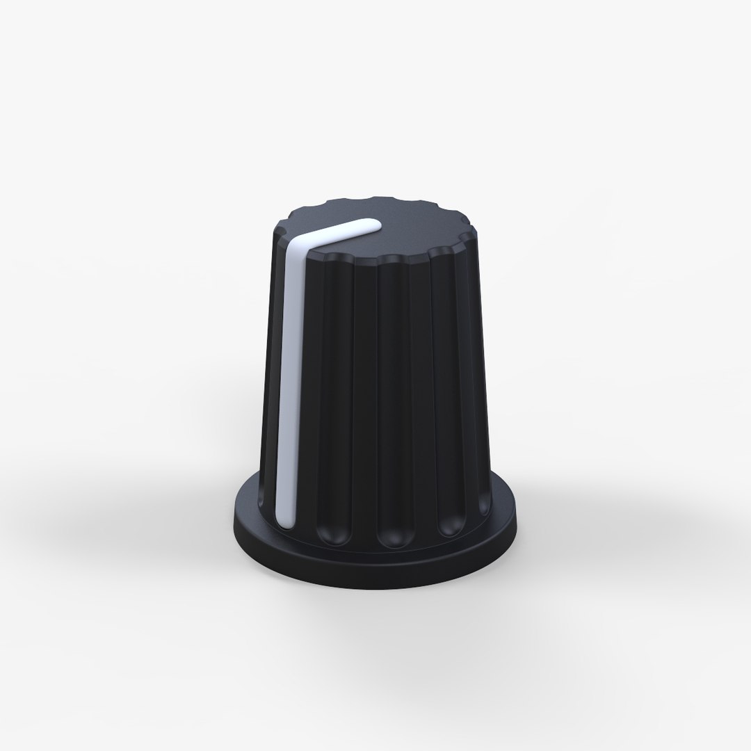 3D Knob Cap Button V4 - TurboSquid 1241806