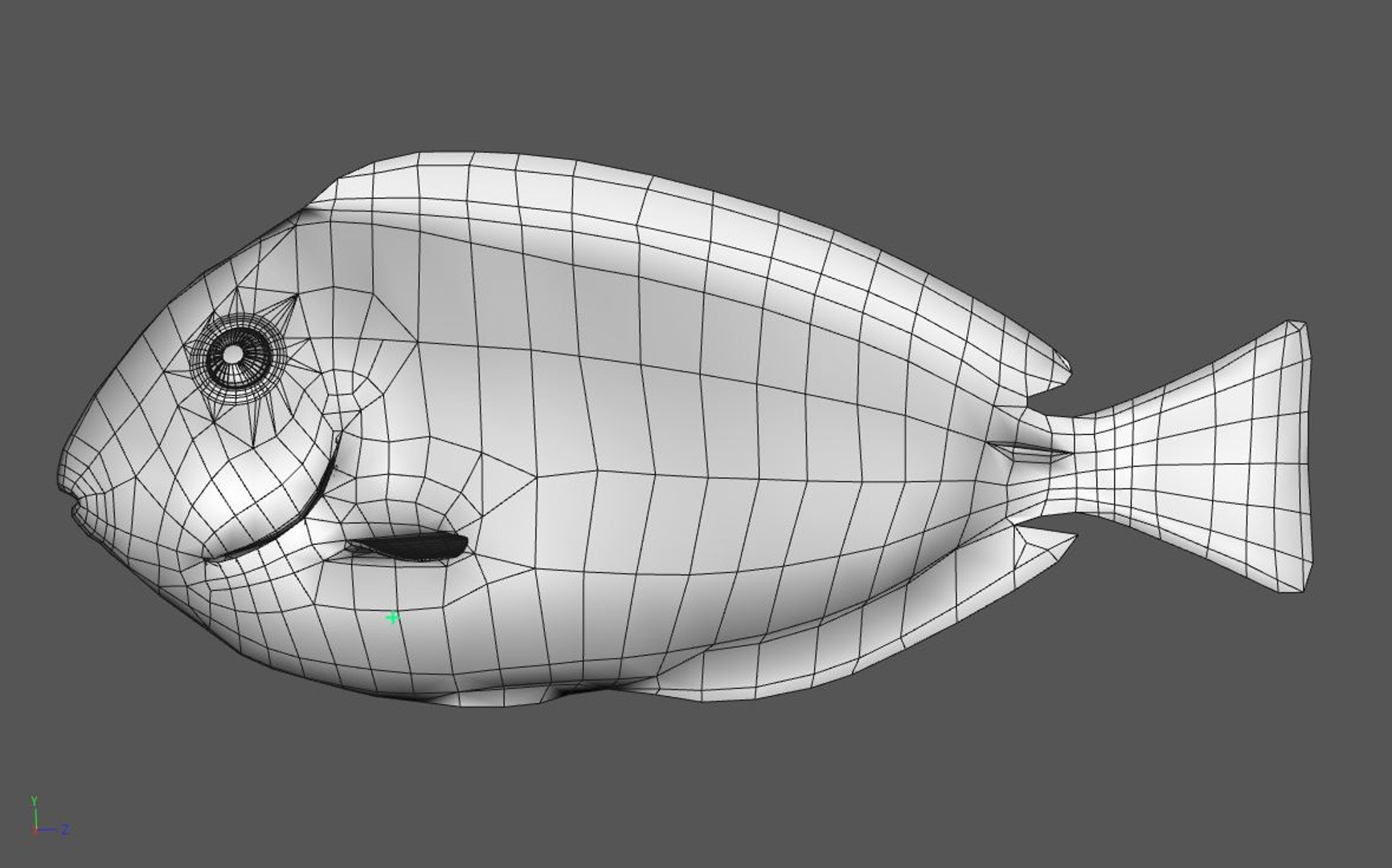 Blue - 3d Model
