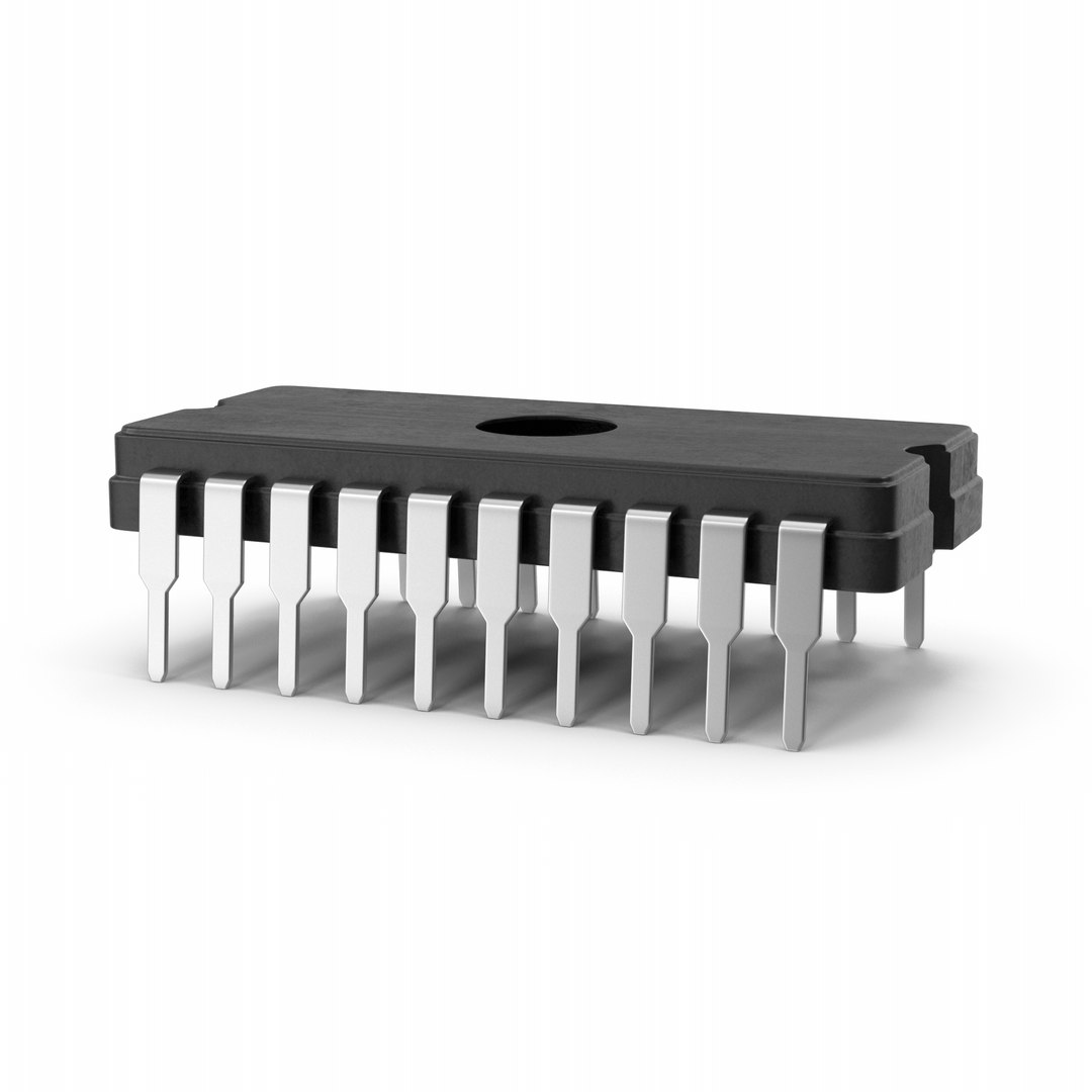 Microchip Model - TurboSquid 2090961