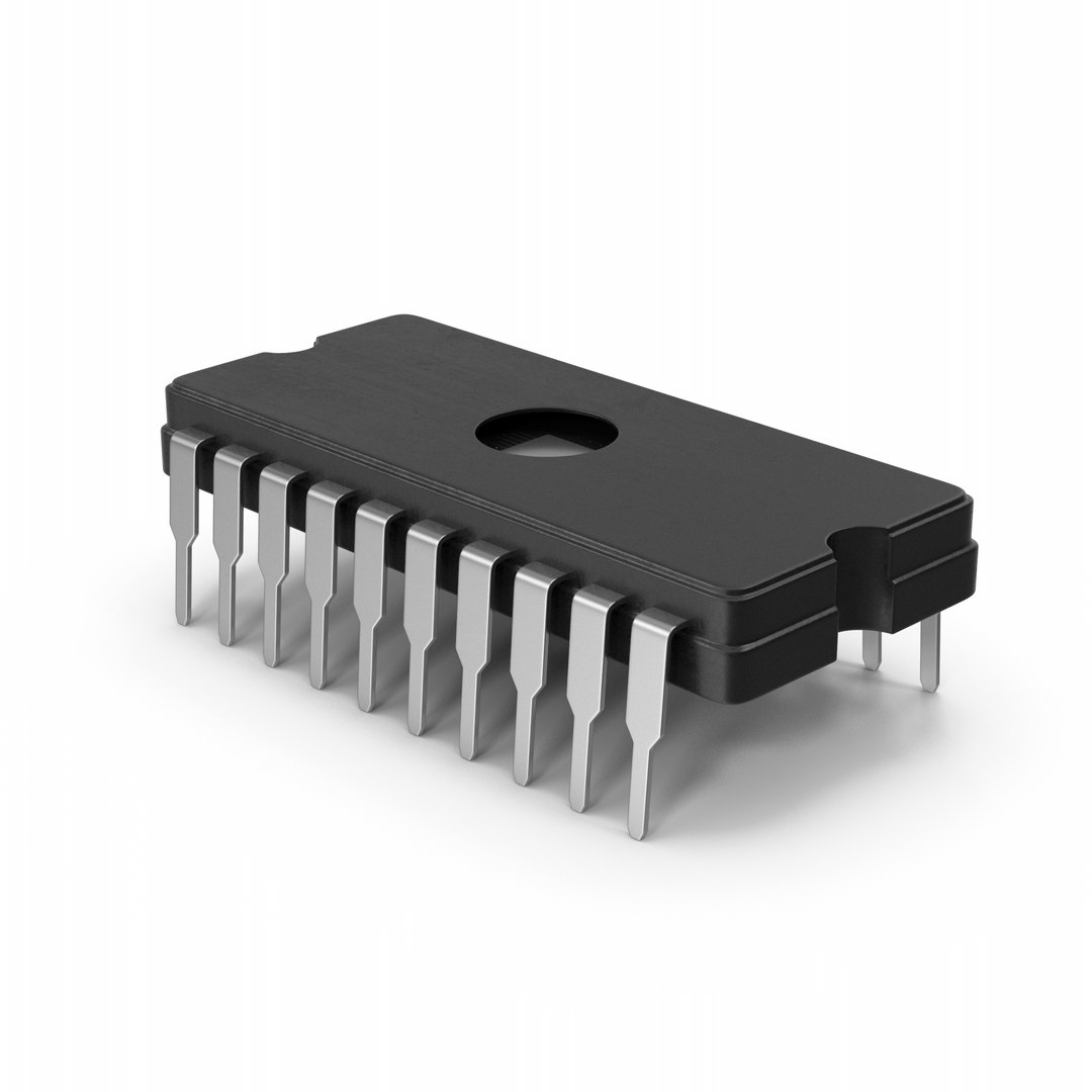Microchip Model - TurboSquid 2090961