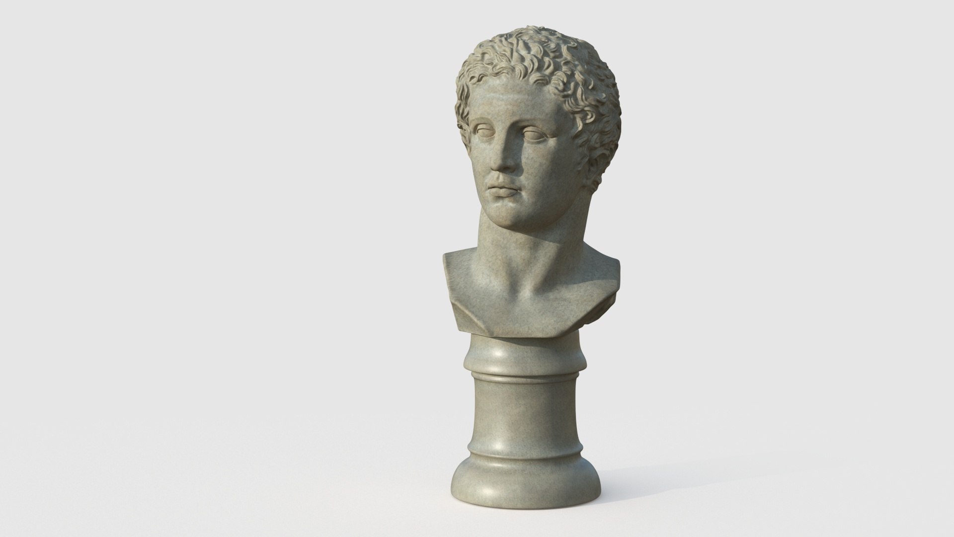 Lansdowne Herakles Bust Model - TurboSquid 2138946