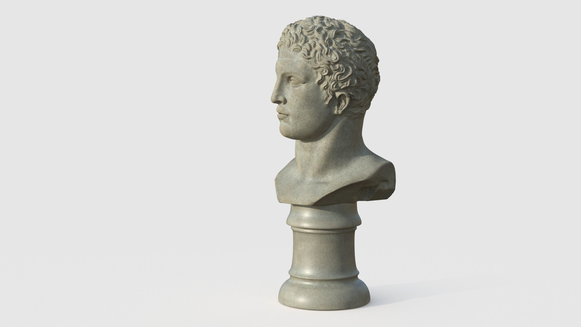 Lansdowne Herakles Bust Model - TurboSquid 2138946