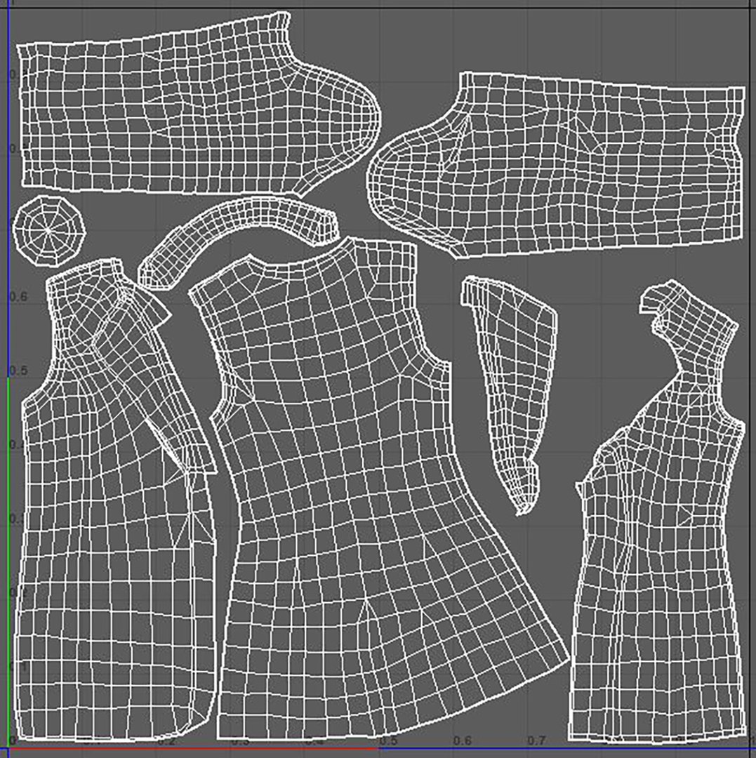 Female Coat Cloth Animation 3D Model - TurboSquid 1583973