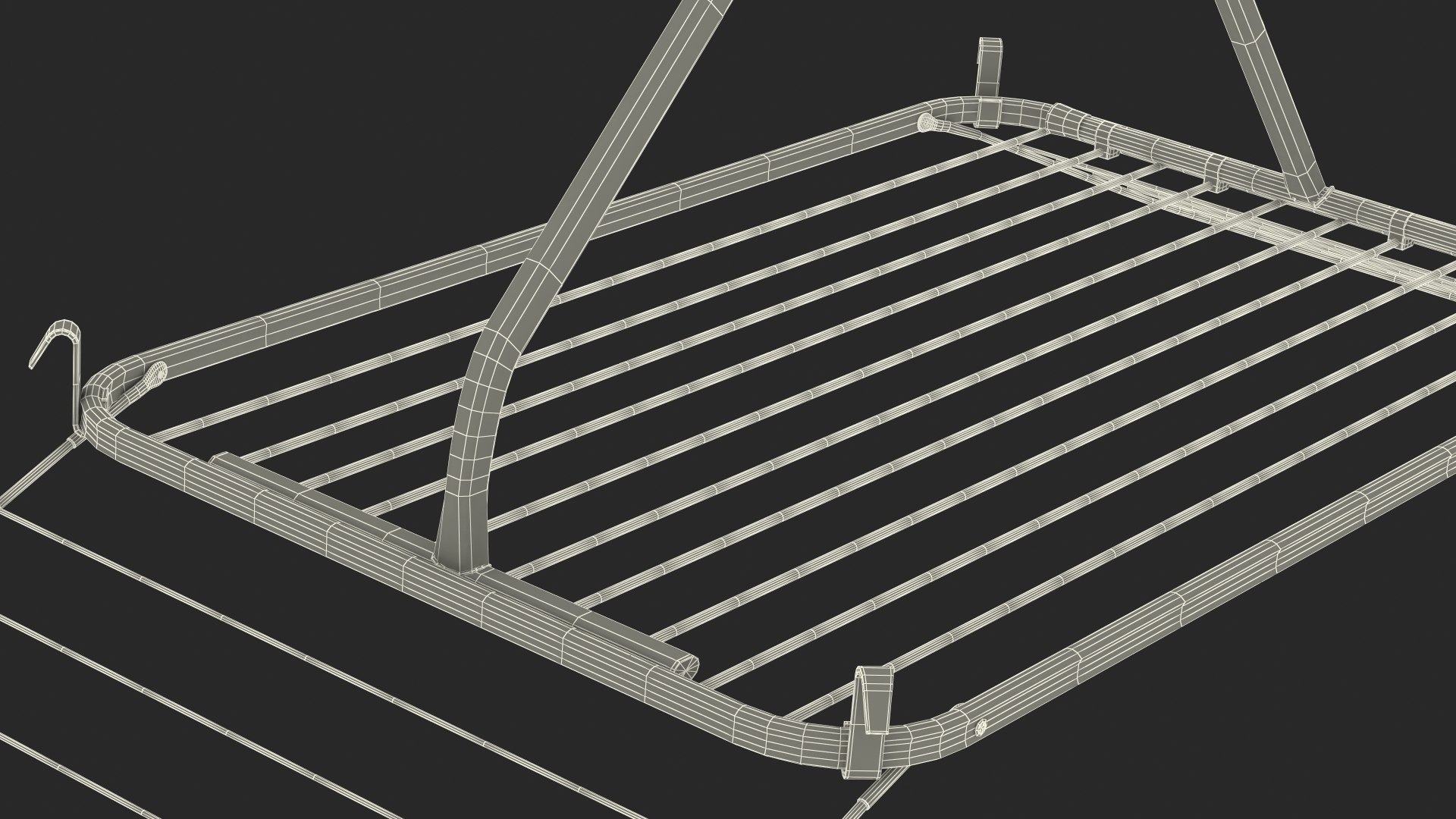 3D drying rack model - TurboSquid 1685558