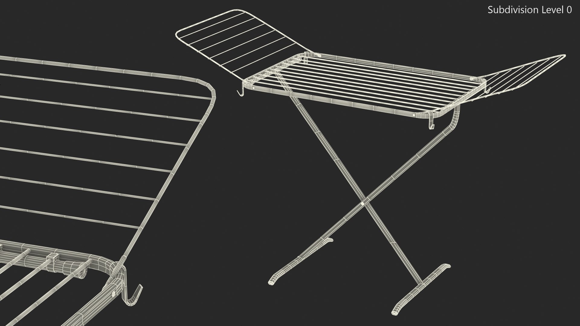 3D Drying Rack Model - TurboSquid 1685558