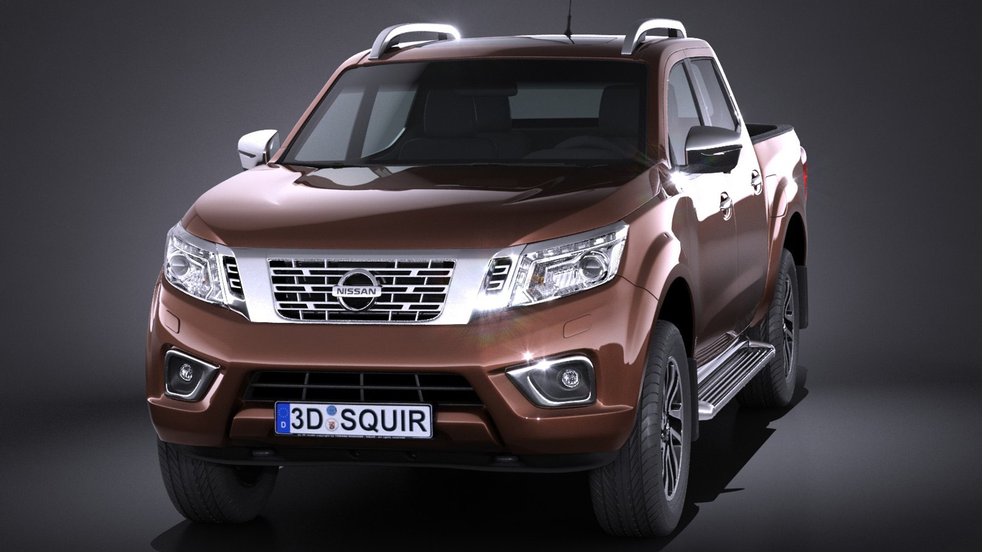 Nissan Np300 Navara 3d Model
