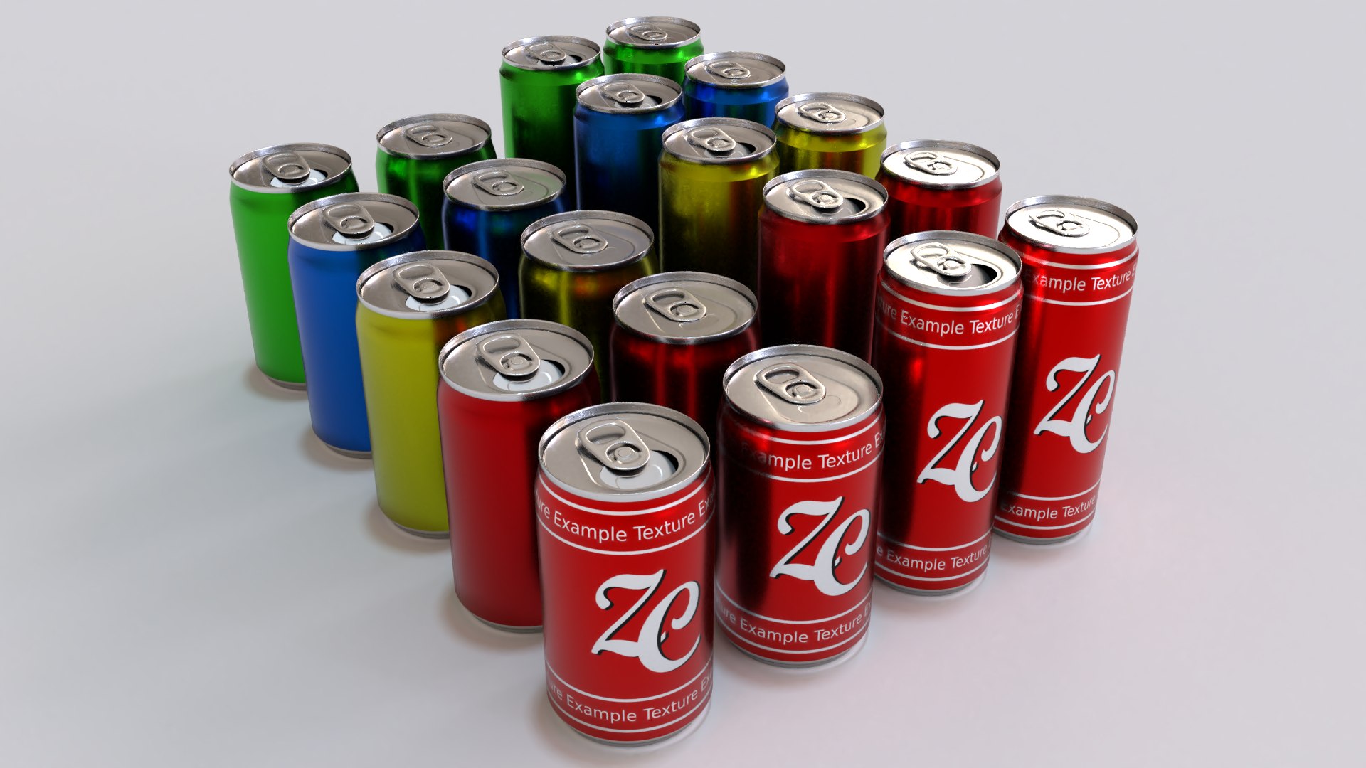 3D 33cl soda cans model - TurboSquid 1336961