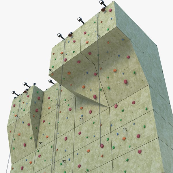 Climbing Wall 2 3D model - TurboSquid 1820285