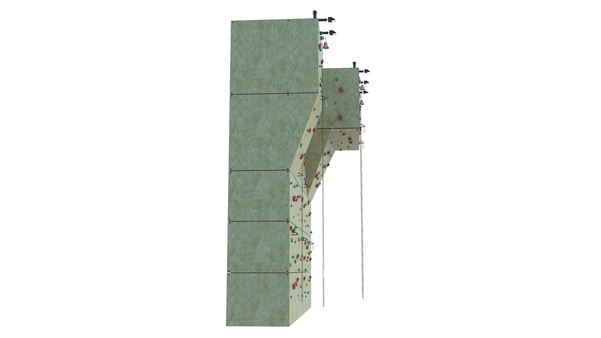 Climbing Wall 2 3D Model - TurboSquid 1820285