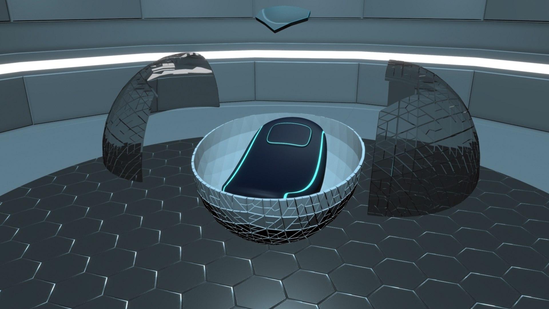 3D Model Hibernation Capsule MAX - TurboSquid 1905055