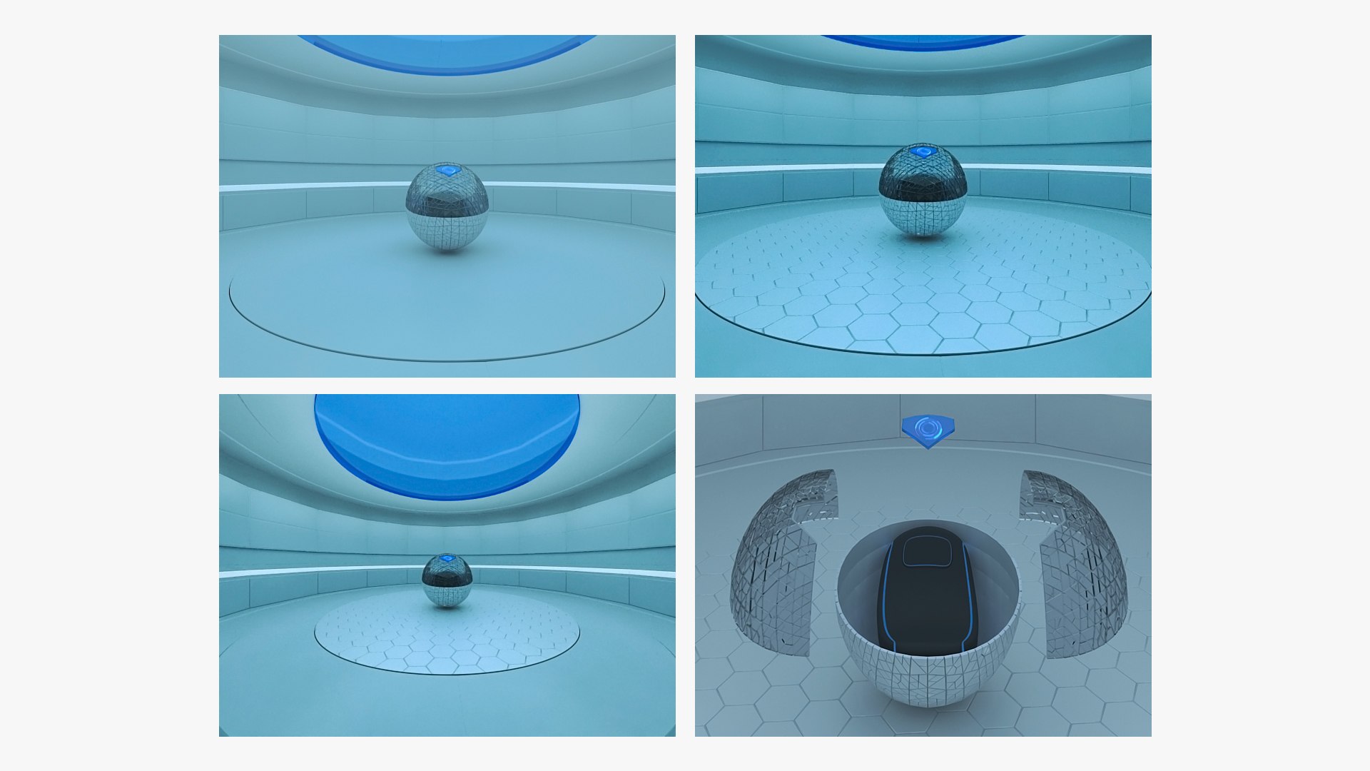 3D Model Hibernation Capsule MAX - TurboSquid 1905055