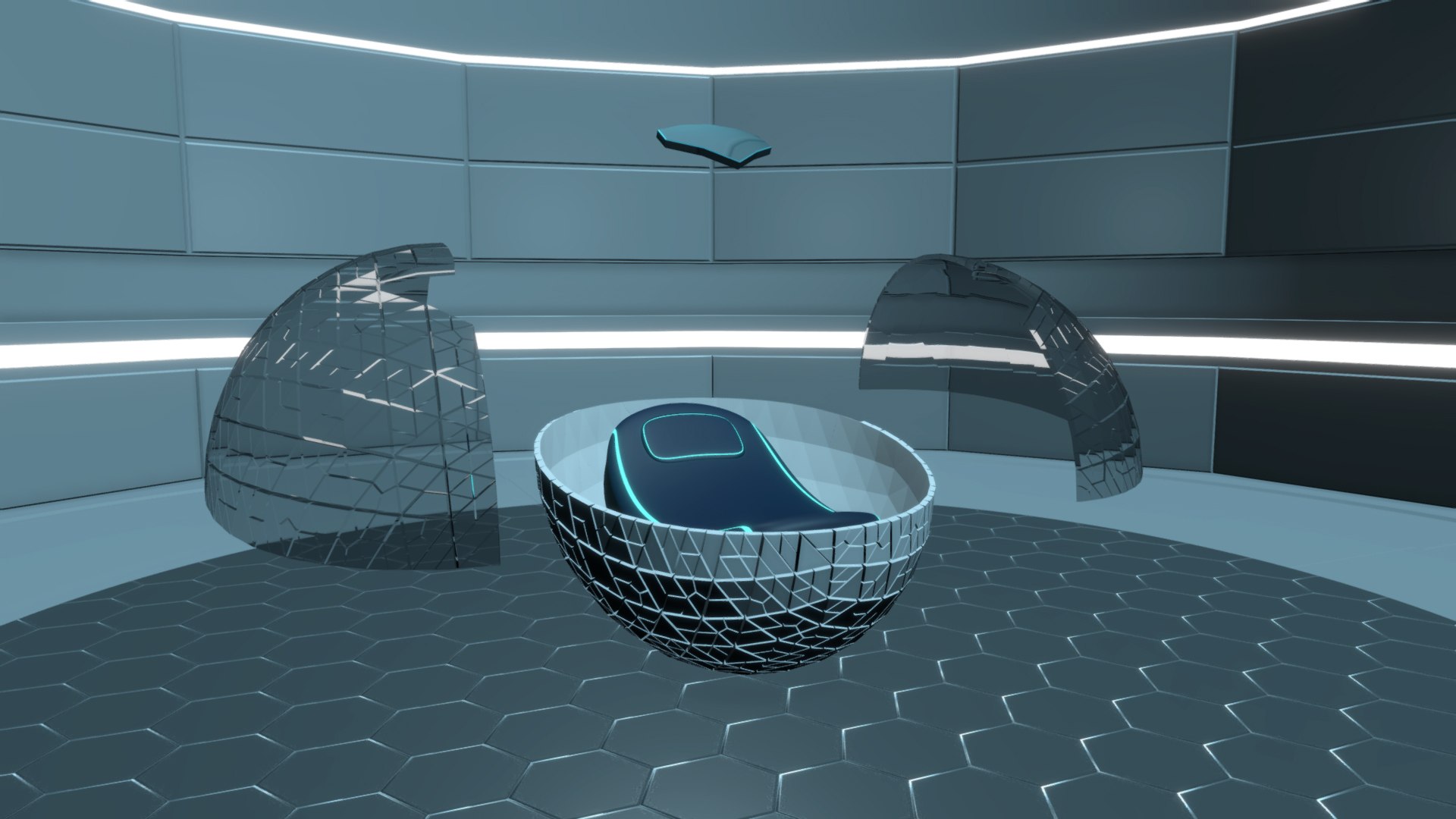 3D Model Hibernation Capsule MAX - TurboSquid 1905055