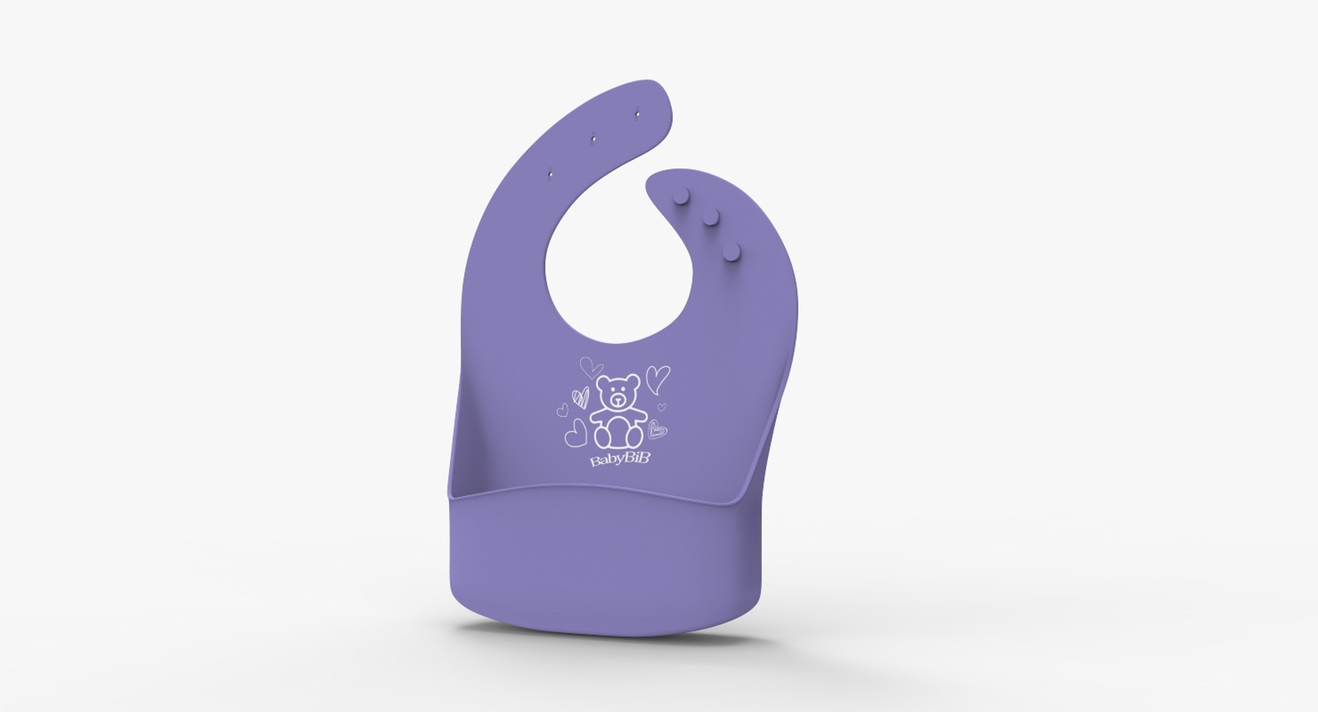 Silicone Bib 3D Model - TurboSquid 1377563