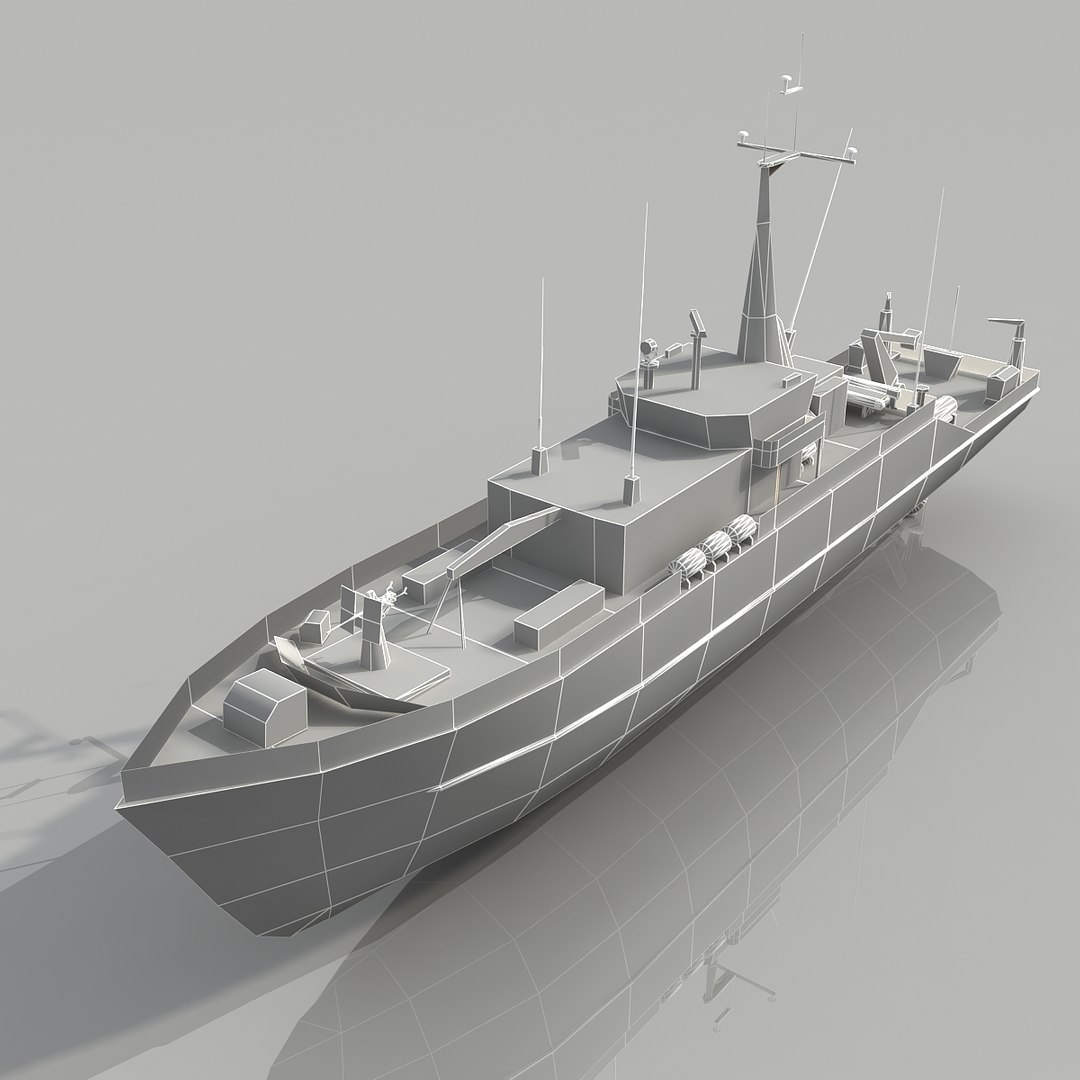 countermeasures ship 3d 3ds