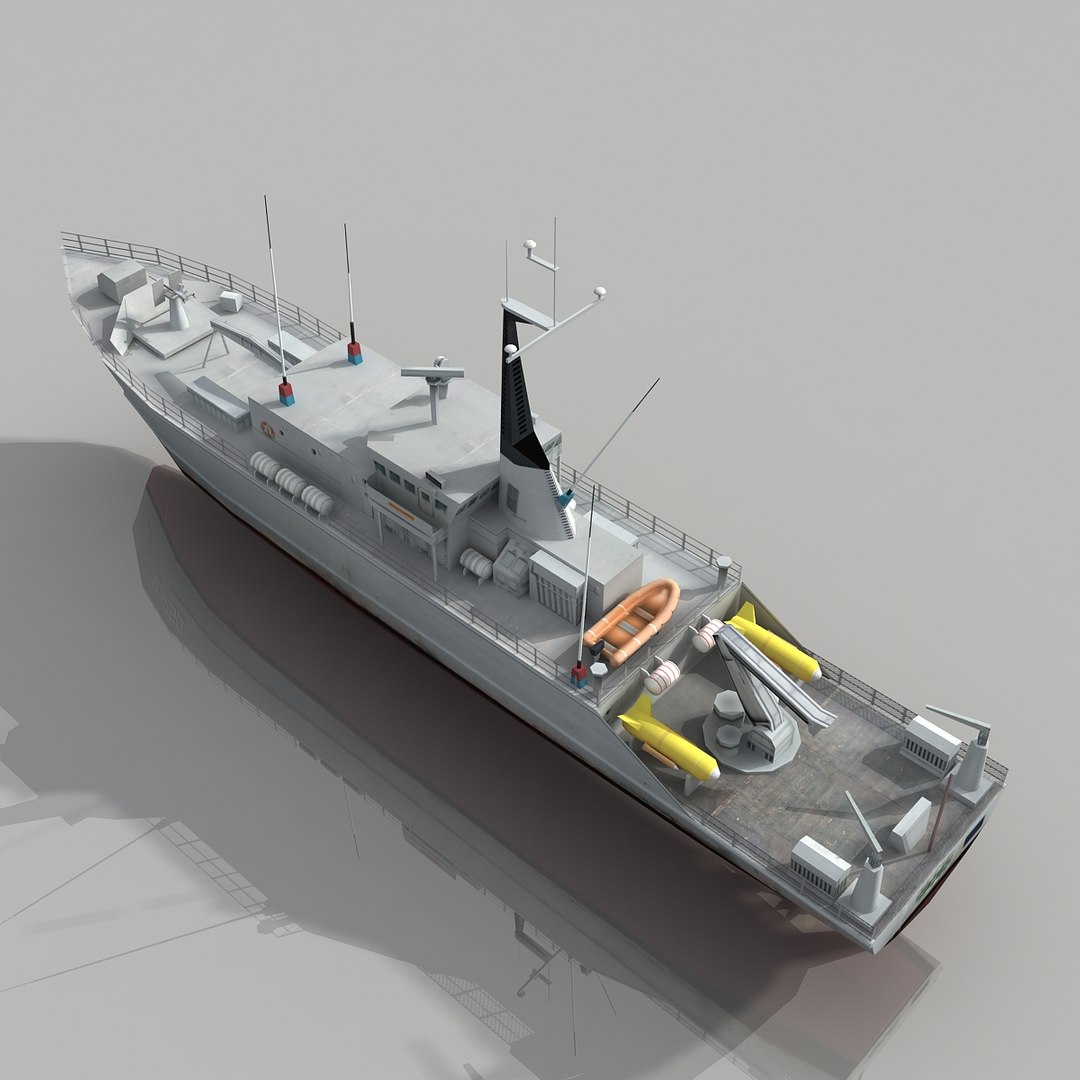 countermeasures ship 3d 3ds