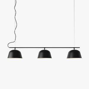 muuto unfold lamp shade 3d model