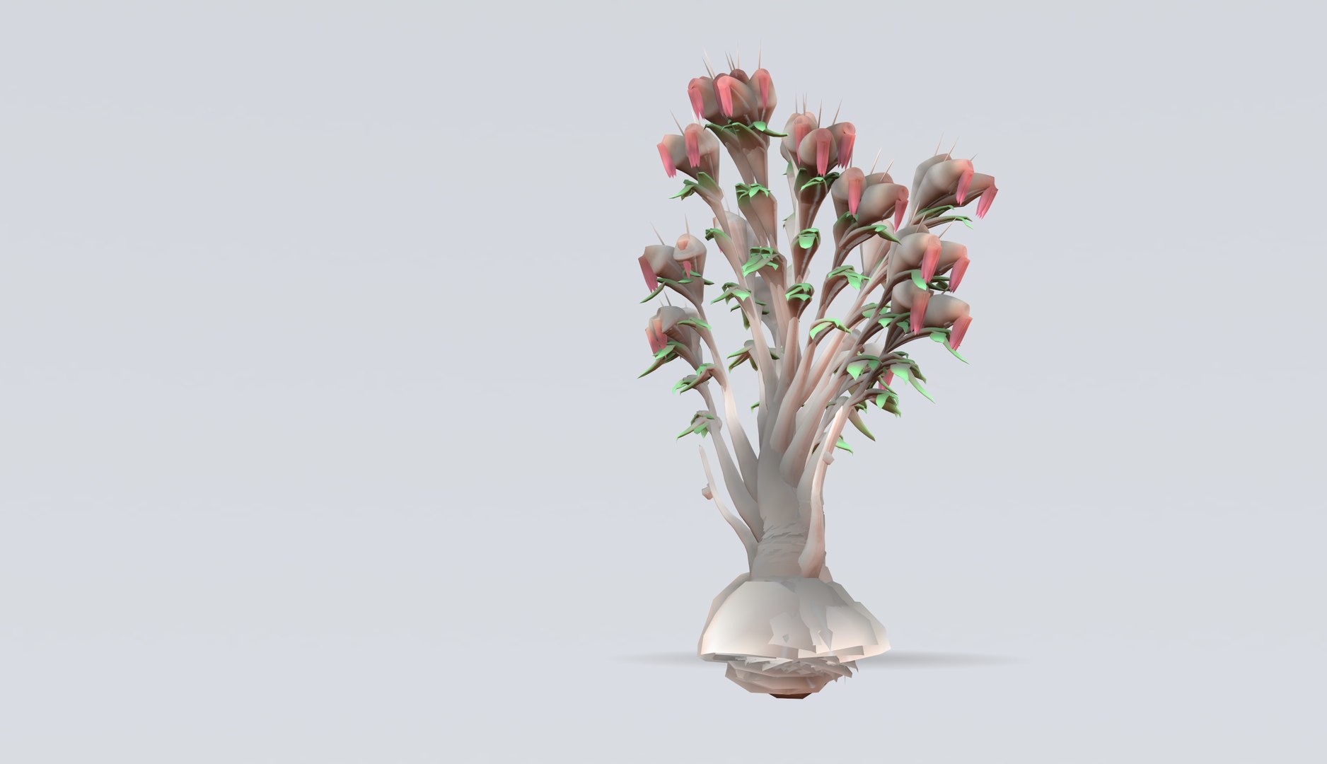 3D Model Alien Plants Set 008 - TurboSquid 2131408