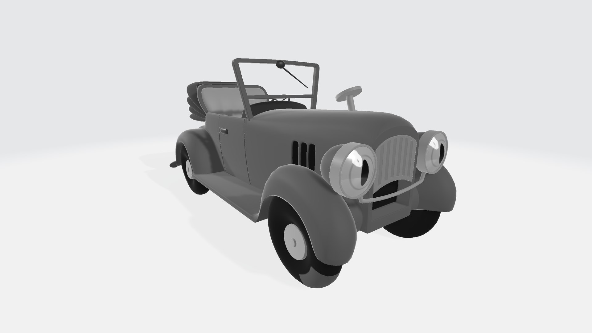 Car Character Vintage 3D Model - TurboSquid 2317865