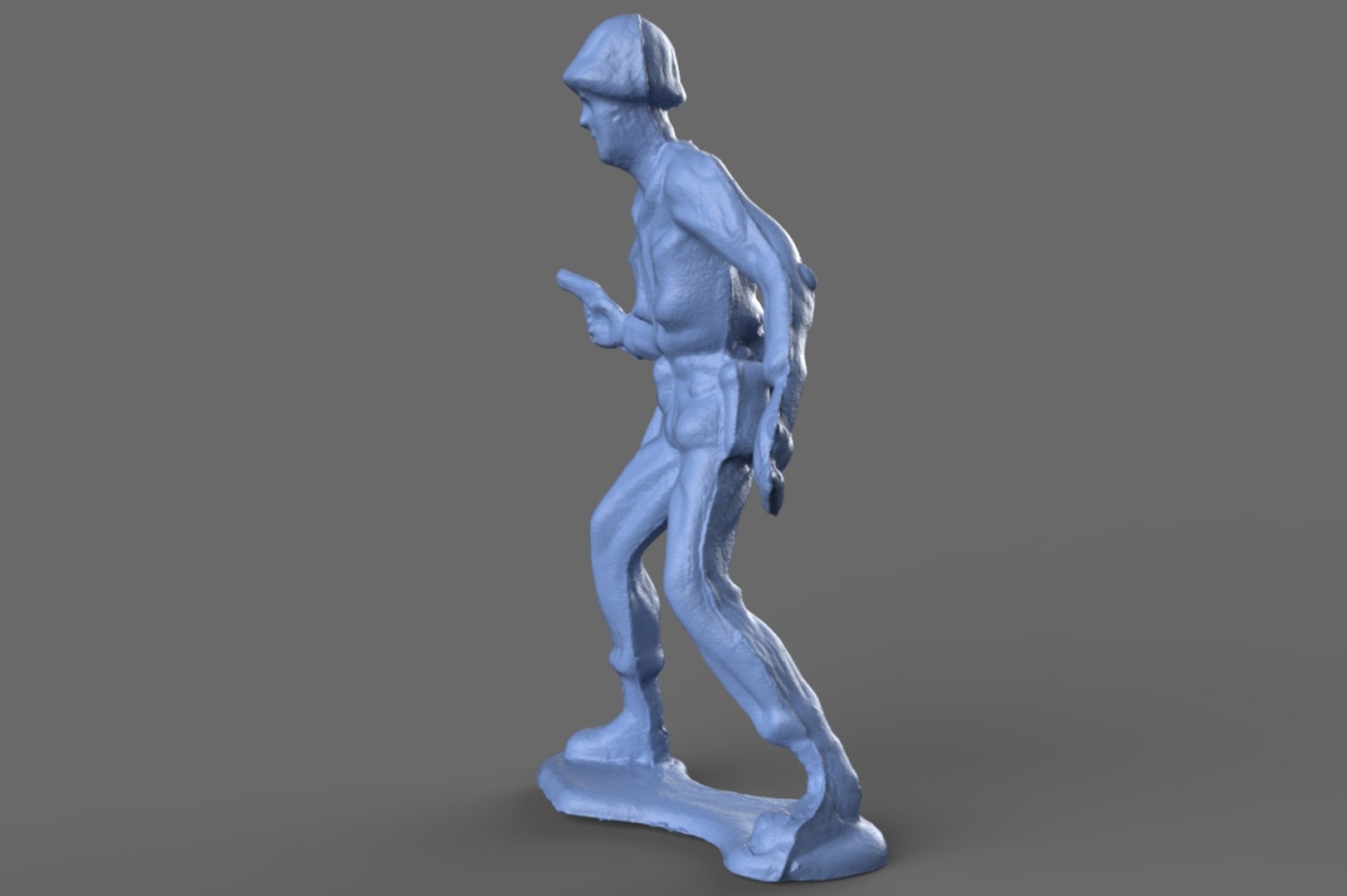Miniature green army man 3D model - TurboSquid 1240561