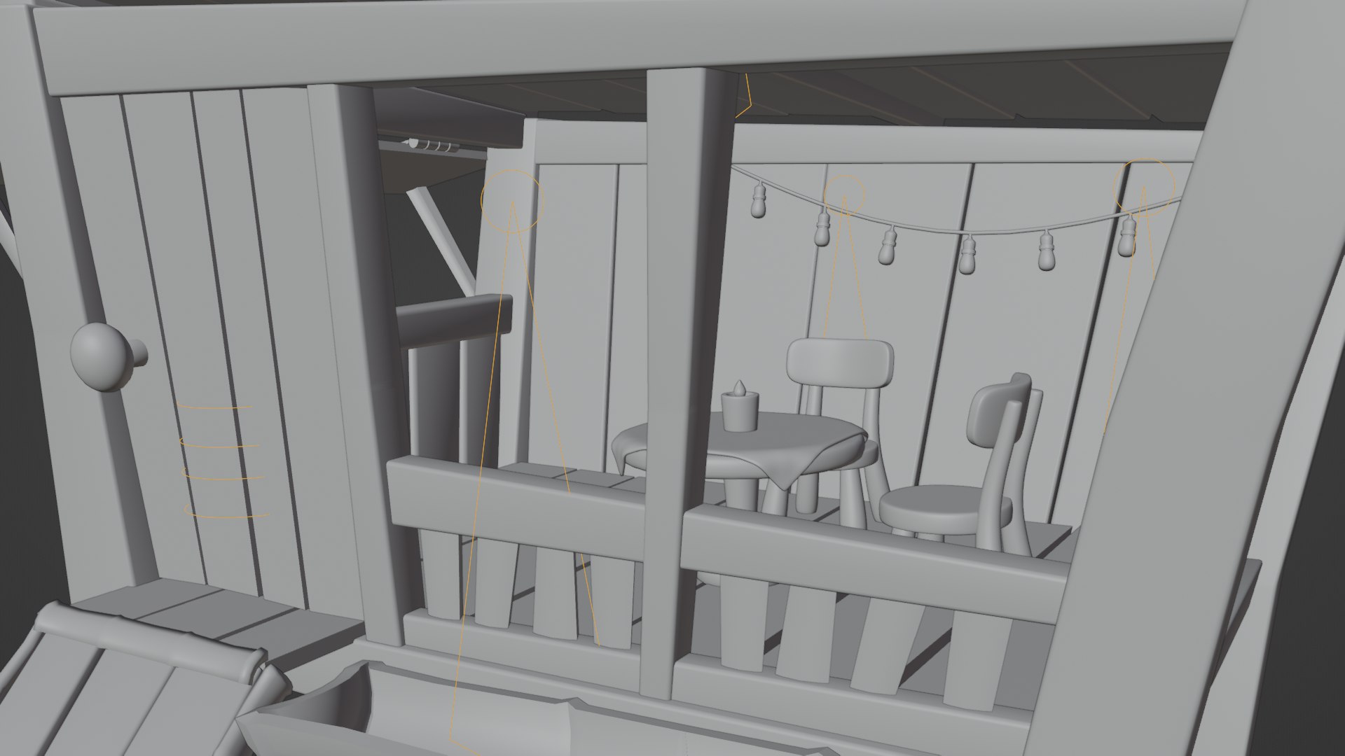 3D Treehouse Set 3D Model - TurboSquid 2311360