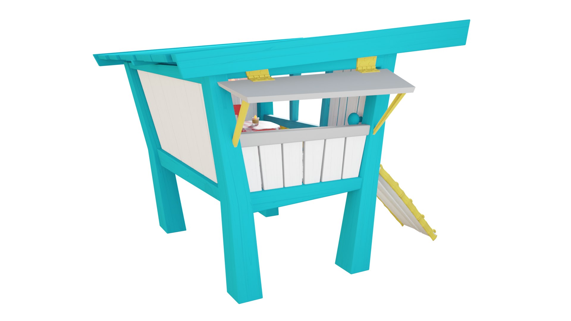 3D Treehouse Set 3D Model - TurboSquid 2311360