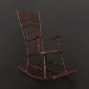 Download 3D Rocking Chair STL Models - TurboSquid