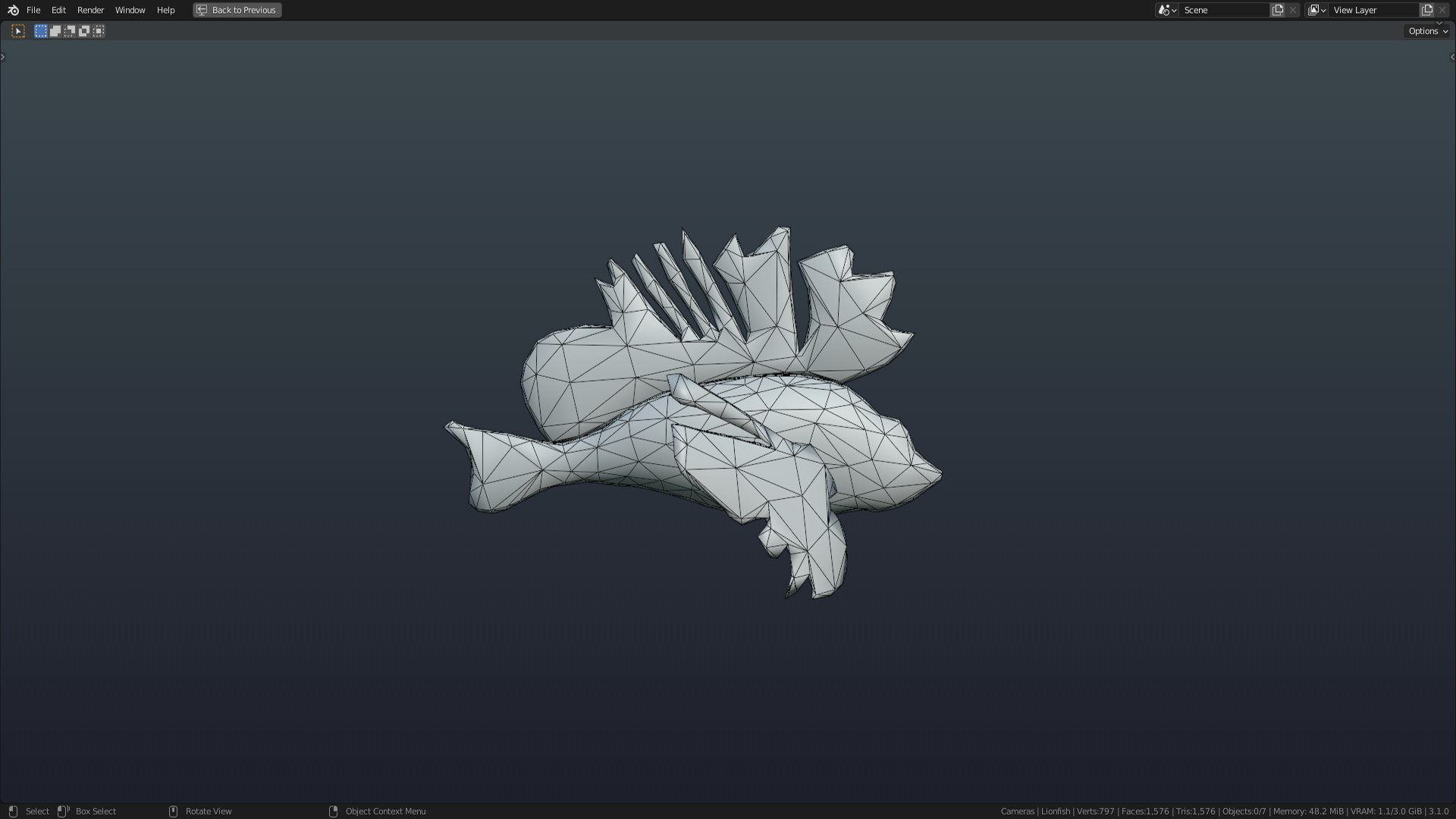 Low Poly Lionfish Rigged With Realistic Texture 3D Model - TurboSquid ...