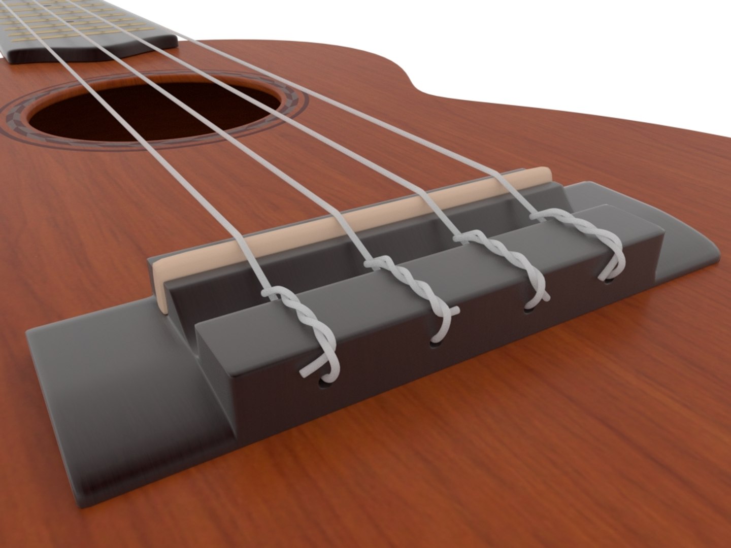 3D Ukulele Blender V-multi - TurboSquid 1444122