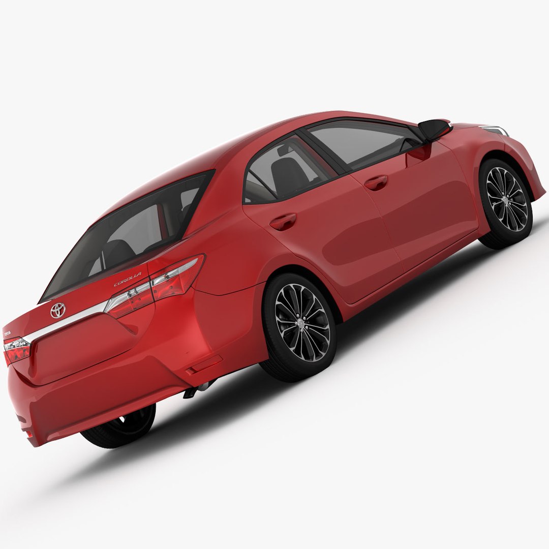 3d Max Toyota Levin Sedan