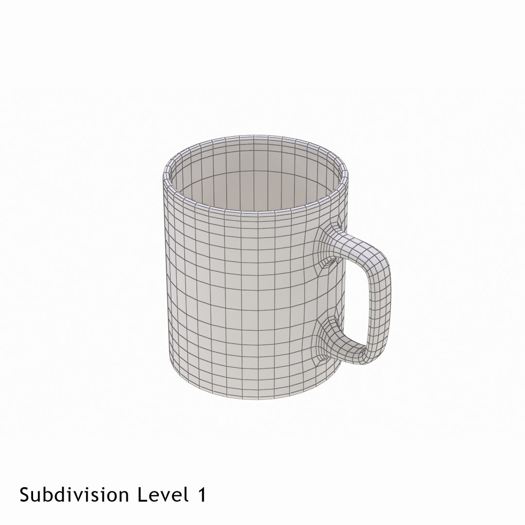 3d ceramic mug model