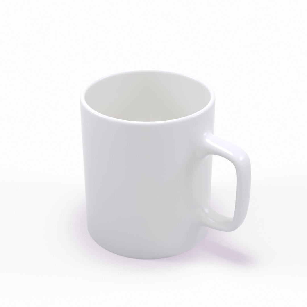 3d ceramic mug model