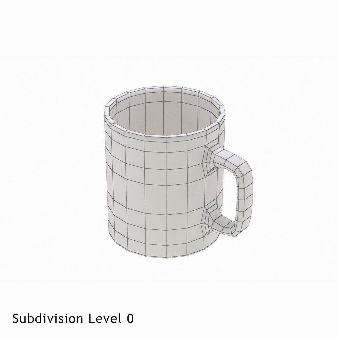 3d ceramic mug model