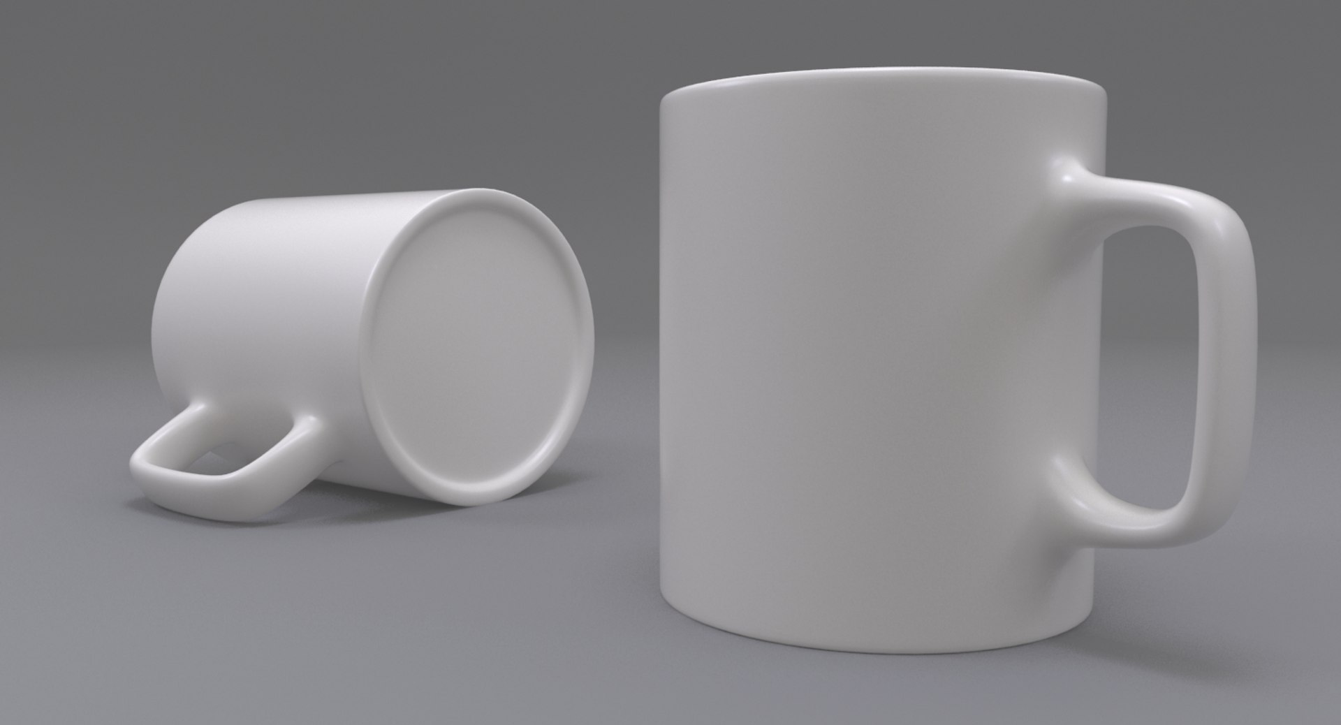 3d ceramic mug model