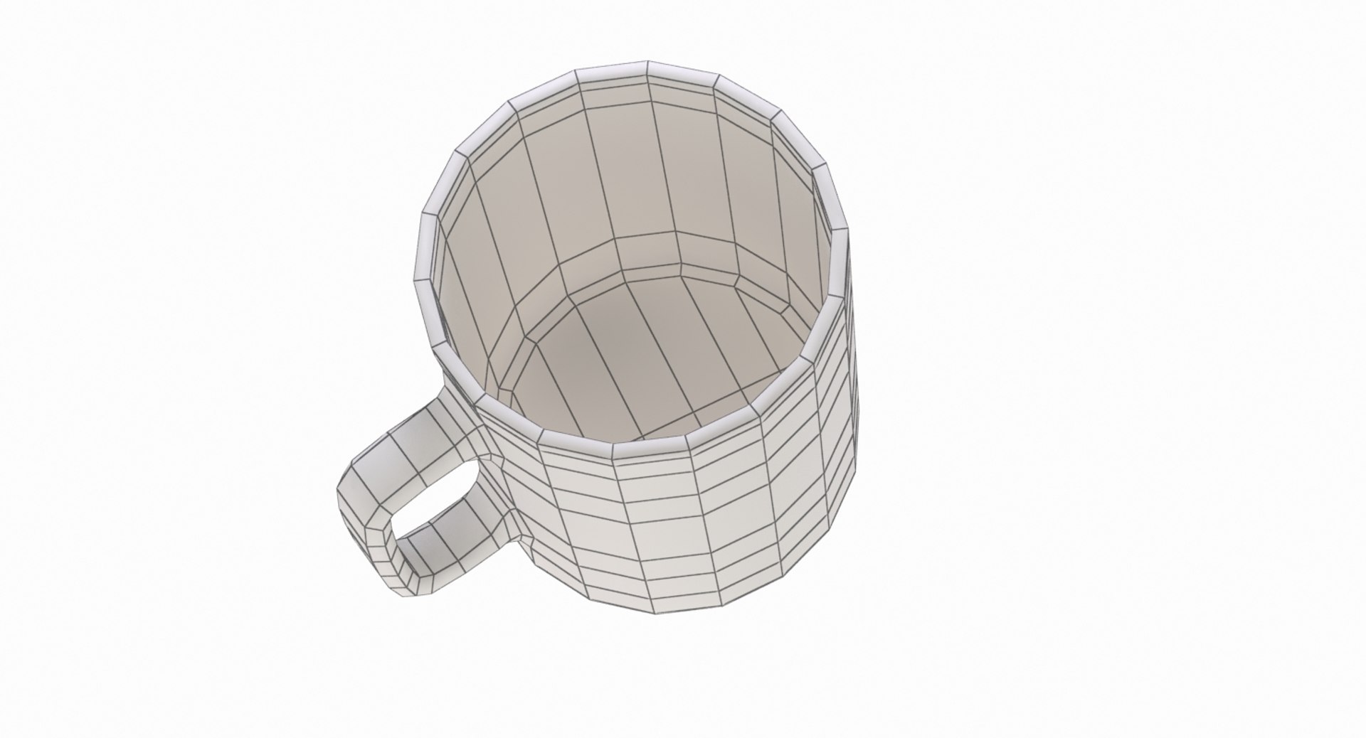 3d ceramic mug model