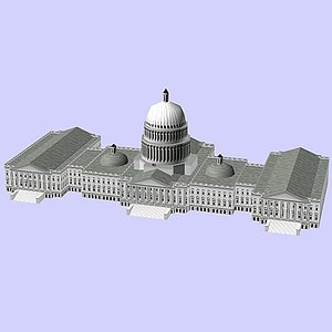 3d thomas jefferson memorial