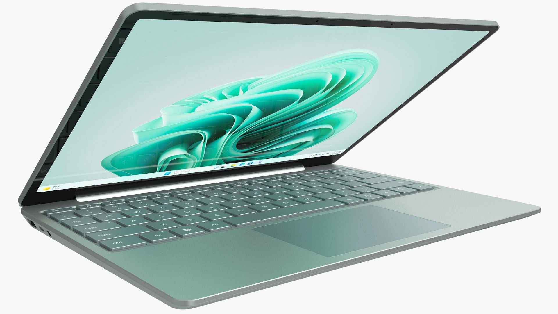 Microsoft Surface Laptop Go 3 Sage Rigged 3D model - TurboSquid 2153546