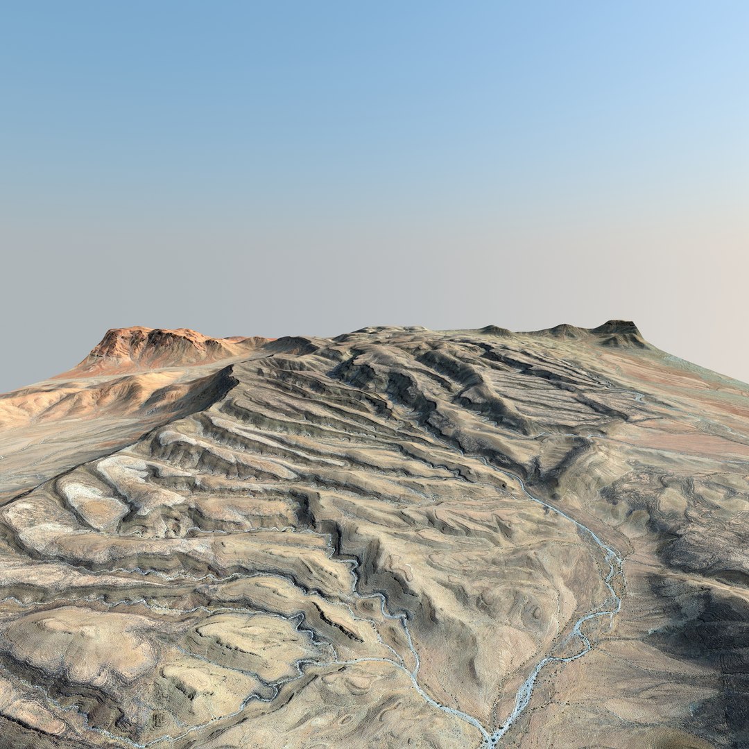 3d 3 landscapes model