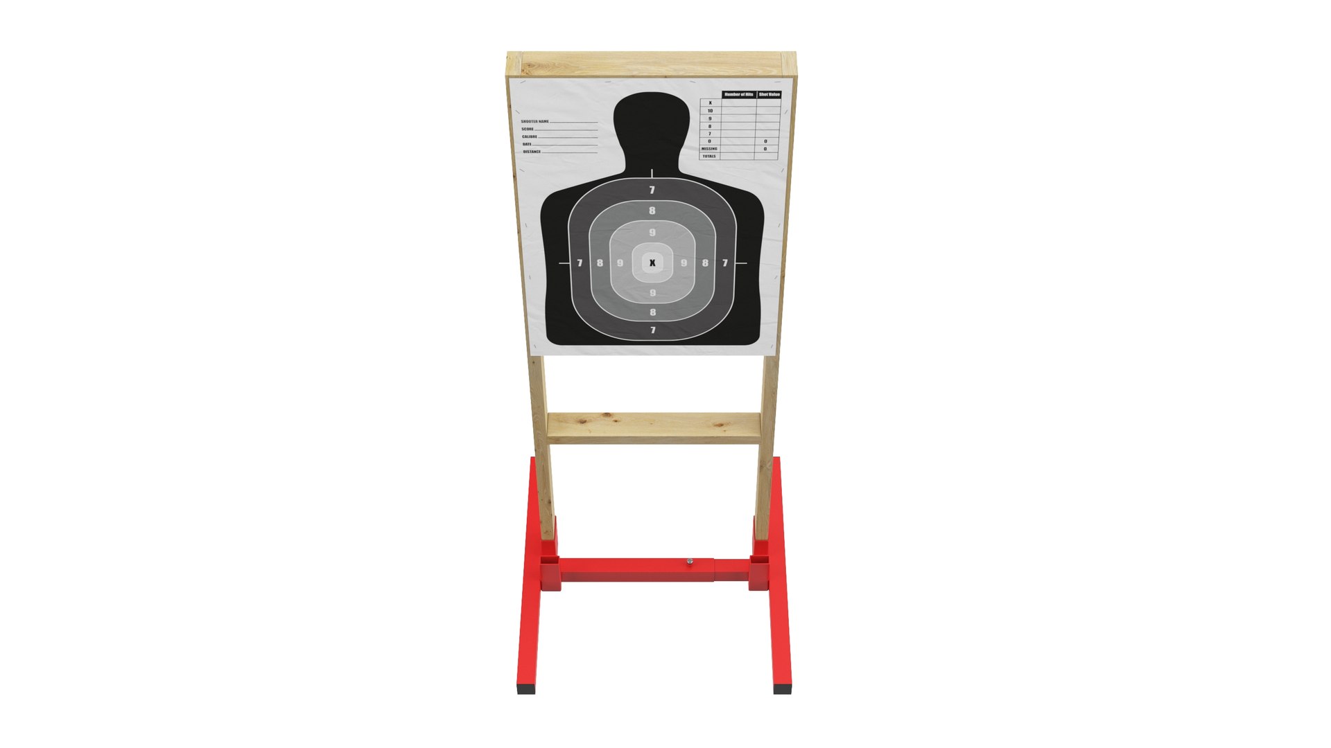 3D Shooting Target Model - TurboSquid 2038406