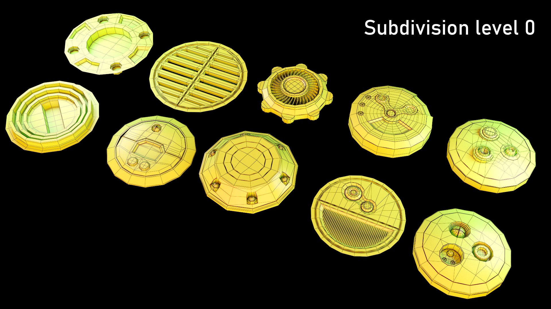 Hard Surface 3D - TurboSquid 1549872
