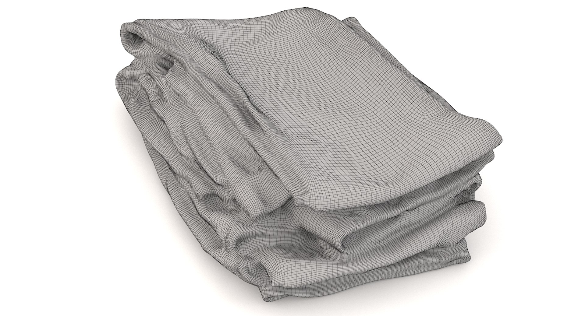 Retopology Pile Clothes 3D Model - TurboSquid 1271293