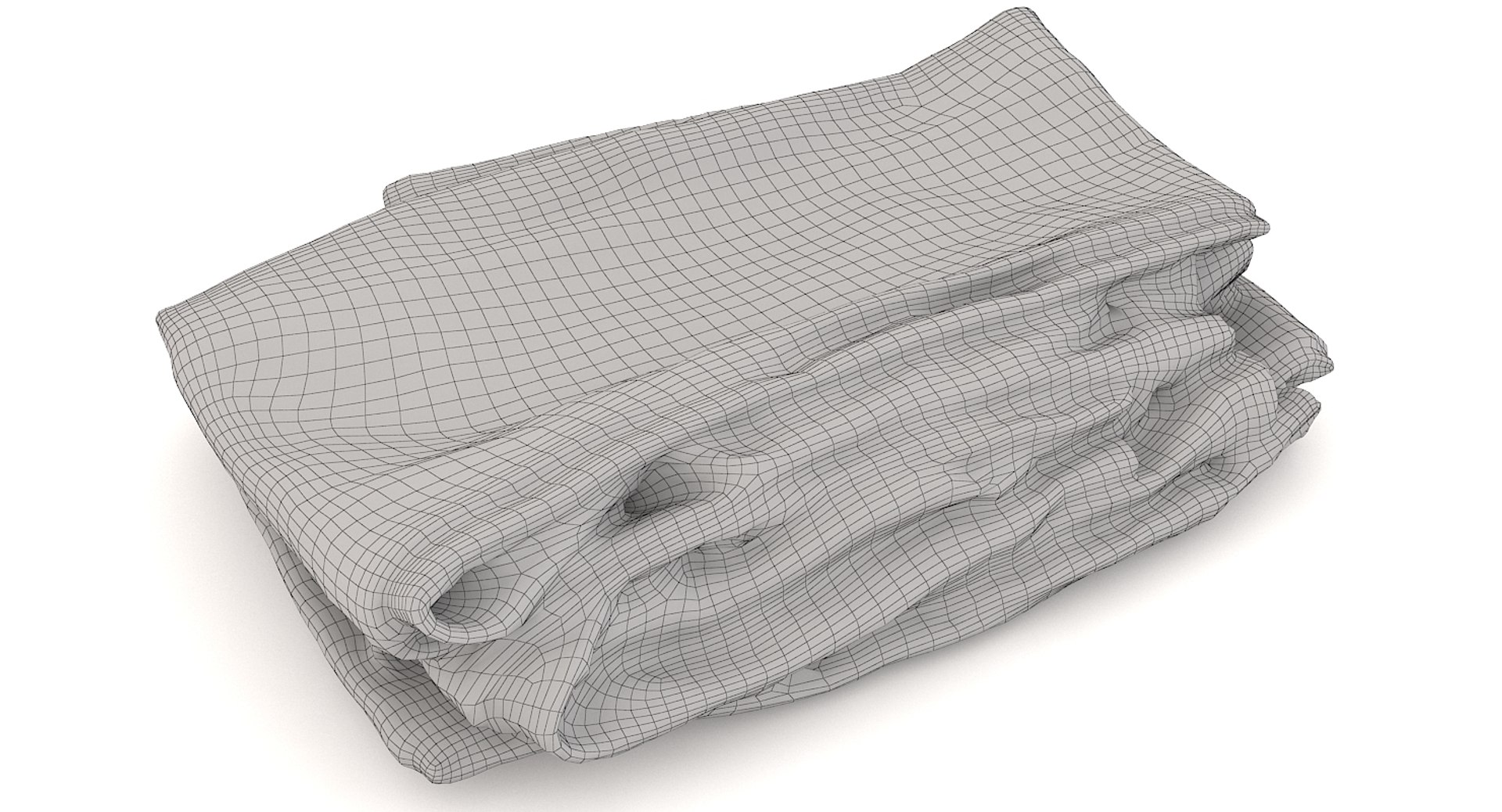Retopology Pile Clothes 3D Model - TurboSquid 1271293