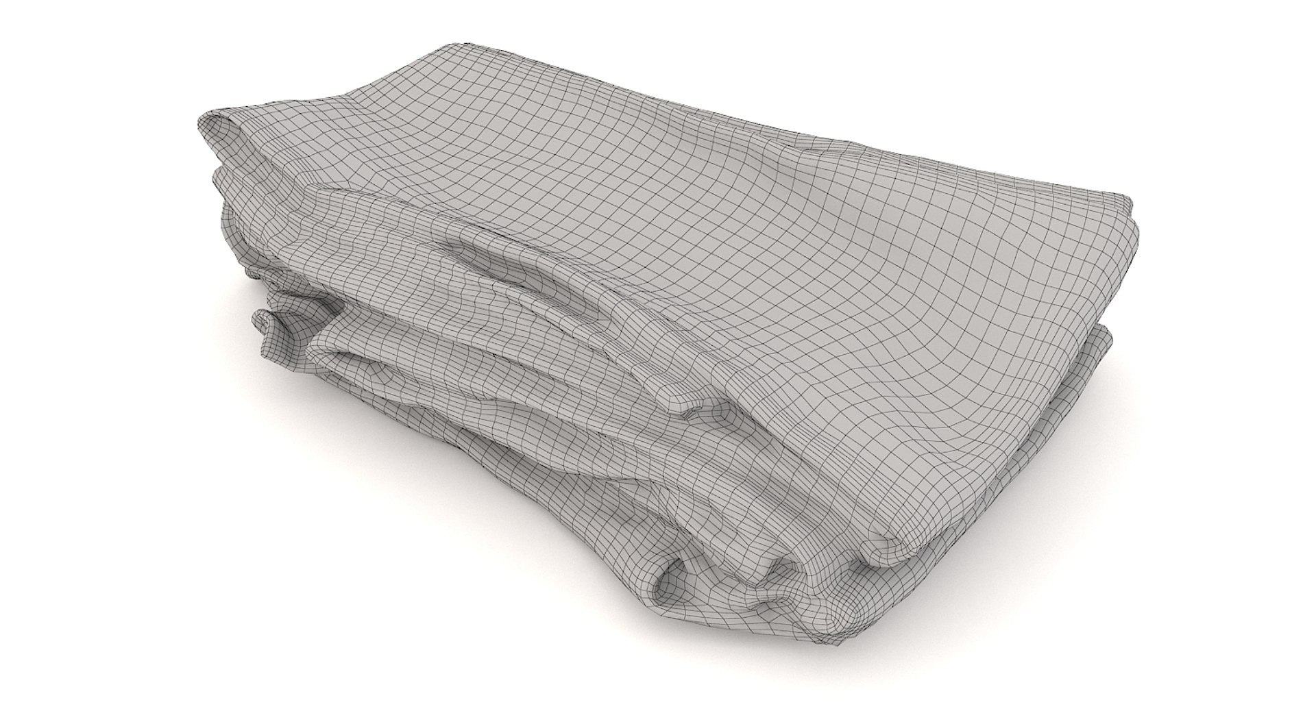 Retopology Pile Clothes 3D Model - TurboSquid 1271293
