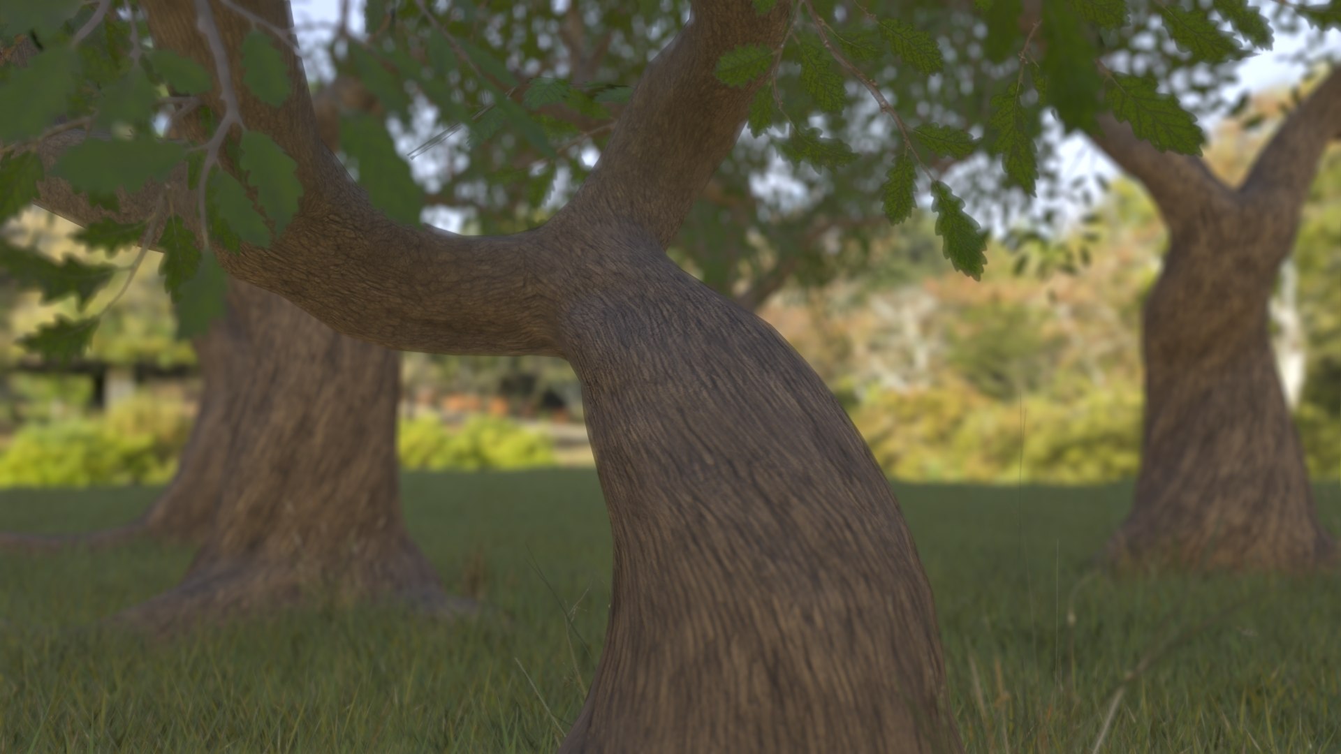 3D low-poly simple foliage pack model - TurboSquid 1430023
