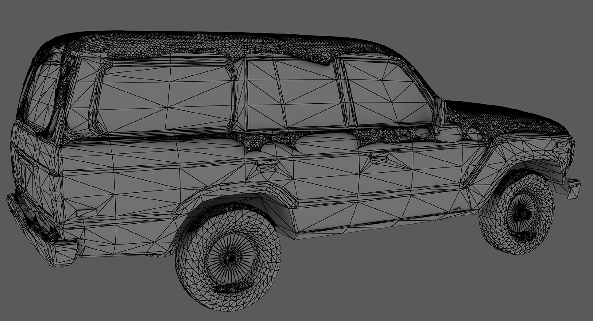 Snow flow car 3D model - TurboSquid 1159610