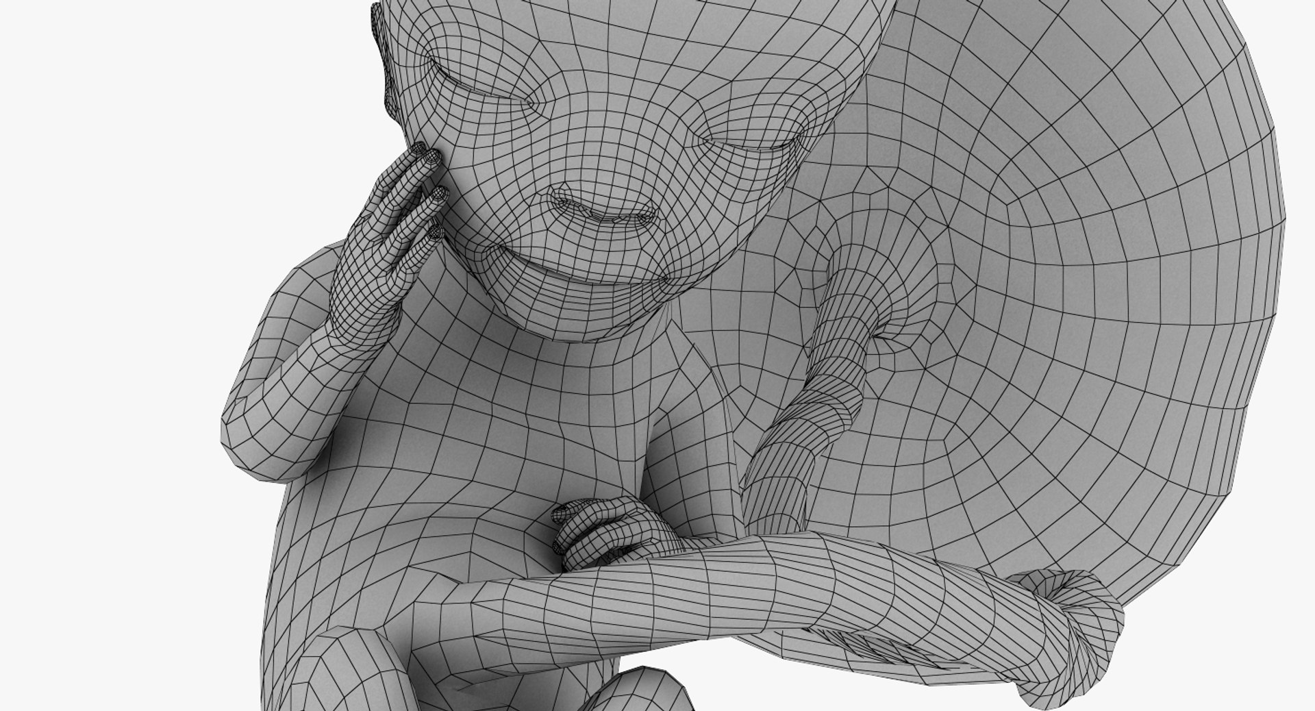 3D Fetus Week 12 Model - TurboSquid 1223406