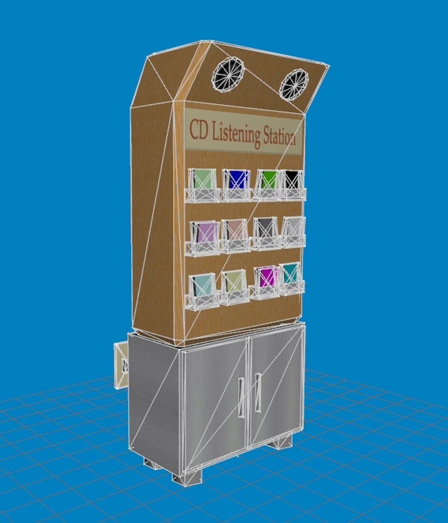 Obj Cd Listening Station Retail