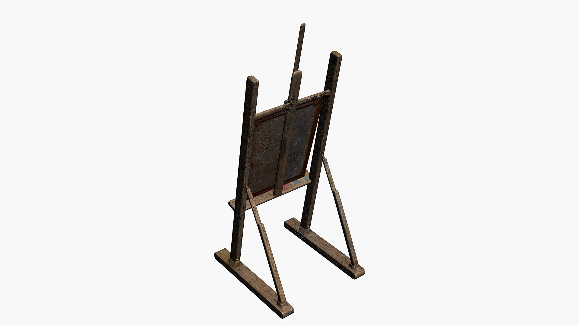 3D Easel Model - TurboSquid 2045493