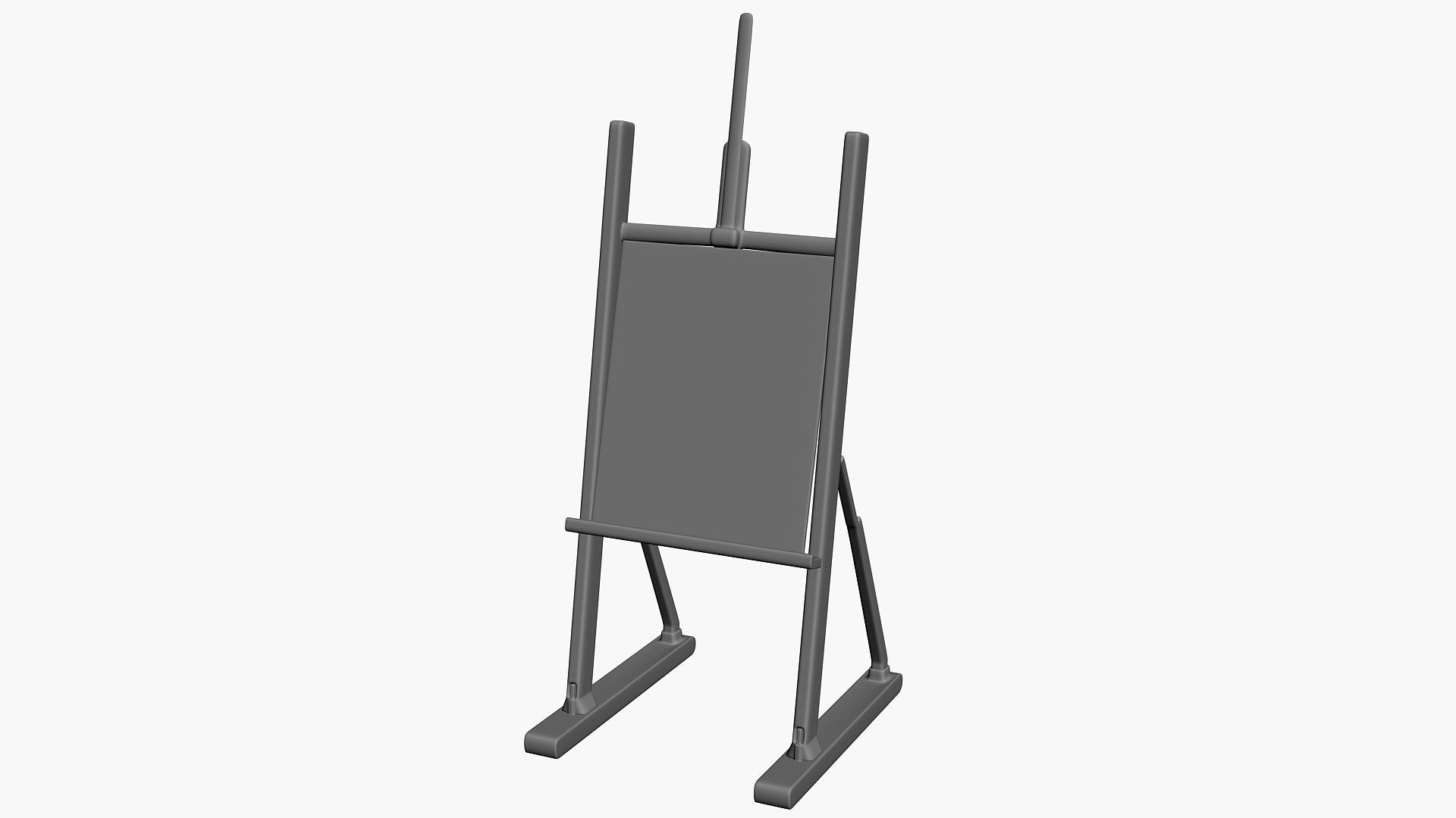 3D Easel Model - TurboSquid 2045493